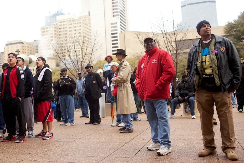 Photos from Dallas' Rally Against Domestic Violence - The Texas Observer