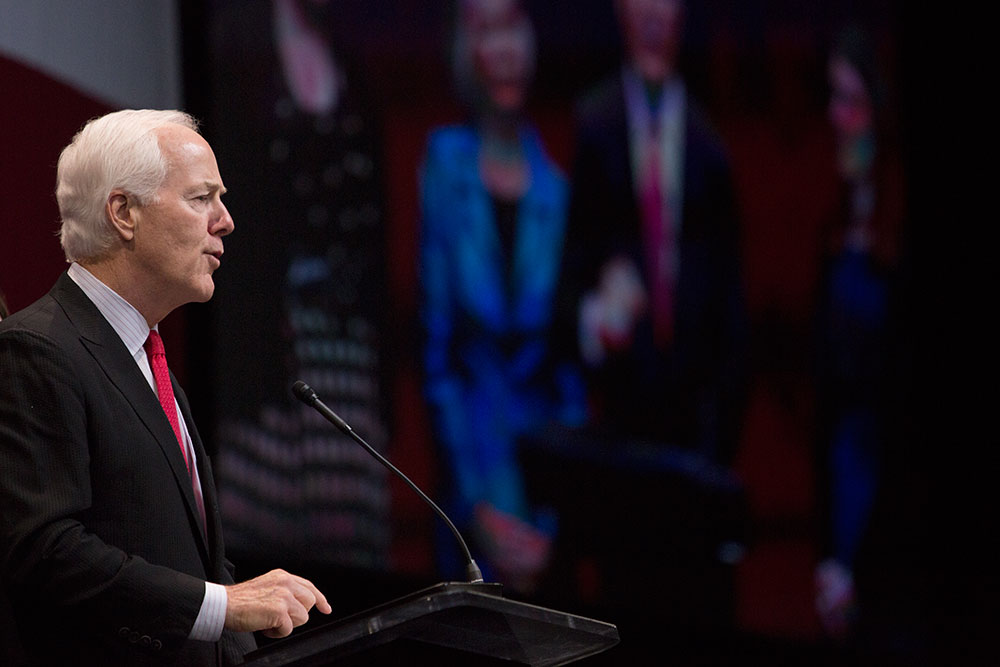 Greg Abbott's Election Night Victory in Photos