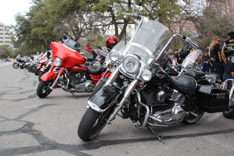 Bikers Rally at the Texas Capitol for Highway Safety