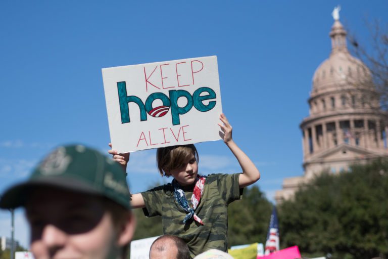 Up To 50,000 Gather in Austin for Women's March