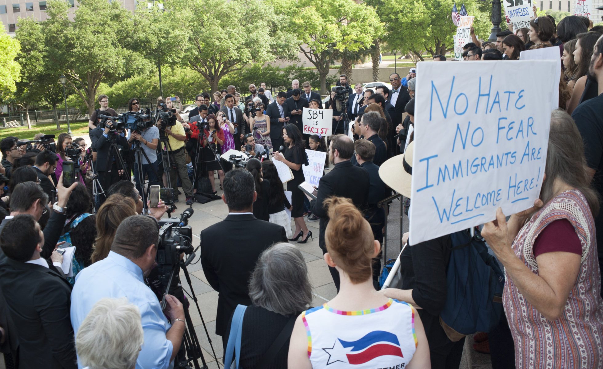 ‘Sanctuary Cities’ Debate Brings Tears, Protests, Feuds to Texas House