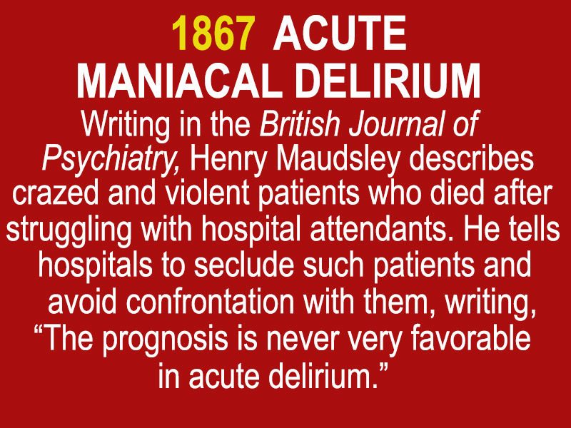 Excited. Delirious. Dead.