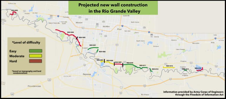 Records Show Where Trump Plans to Build Texas Border Wall