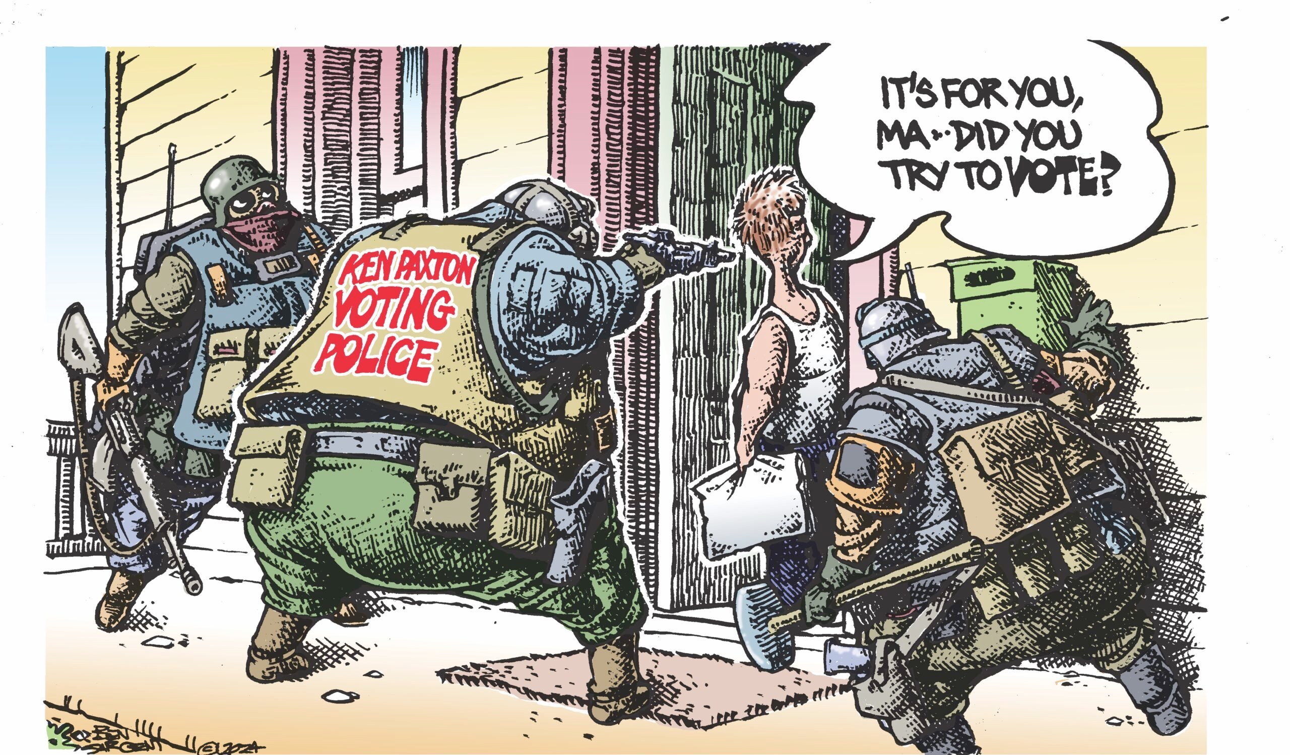 Loon Star State: Ken Paxton's Voting Police